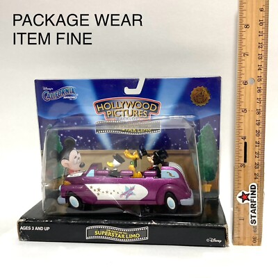 Disney SUPERSTAR LIMO Ride Die Cast Disneyland Theme Park California ...