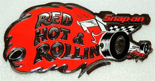 Vintage Snap-on Tools Snap on Tool Box Sticker HotRod Decal Man Cave ...