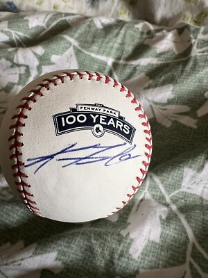 Redsox Keith Foulke Signed 100th anniversary Baseball | eBay