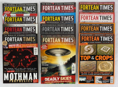 Fortean Times Lot of 12 Issues – Full Year 2002 Complete Run ...