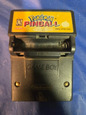 Pokemon Pinball Original Game Boy Color Advance GBA AUTHENTIC UNTESTED ...
