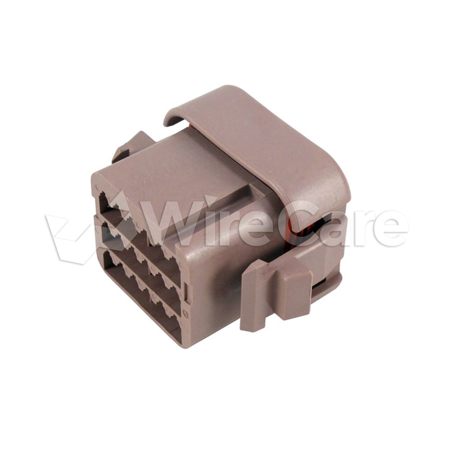 Deutsch DTV Series SOCKET Plug - 18 Way End Cap D Key Brown DTV06-18SD ...