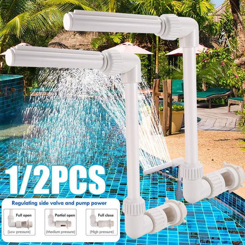 Swimming Pool Waterfall Fountain In ground Above Ground Pool Water ...