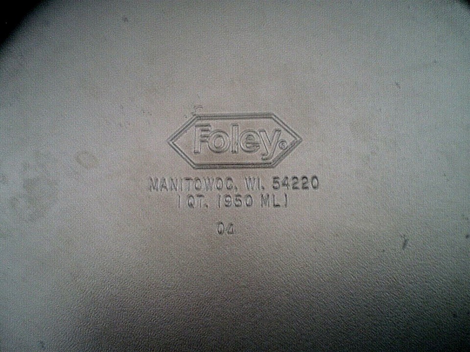 Foley 1 QT., 950 ML ALUMINUM COOKING POT Non-stick, Pan, 6.50", RARE ...