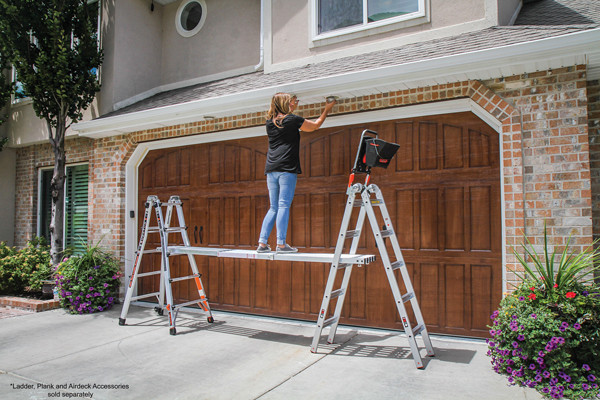 Little Giant Ladder Systems 8 to 13 FT Telescoping Aluminum Work Plank ...