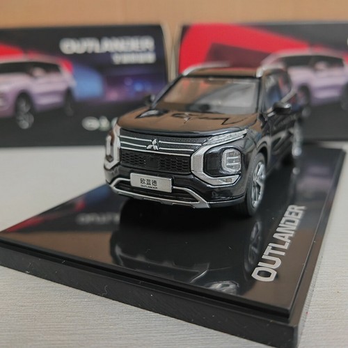 1/43 Scale Mitsubishi OUTLANDER 2023 Black Diecast Car Model Toy Gift ...