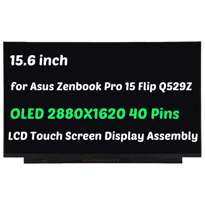 15.6 for ASUS Zenbook Q529Z 90NB0W31-RA0011 40Pin OLED LCD Touch Screen ...