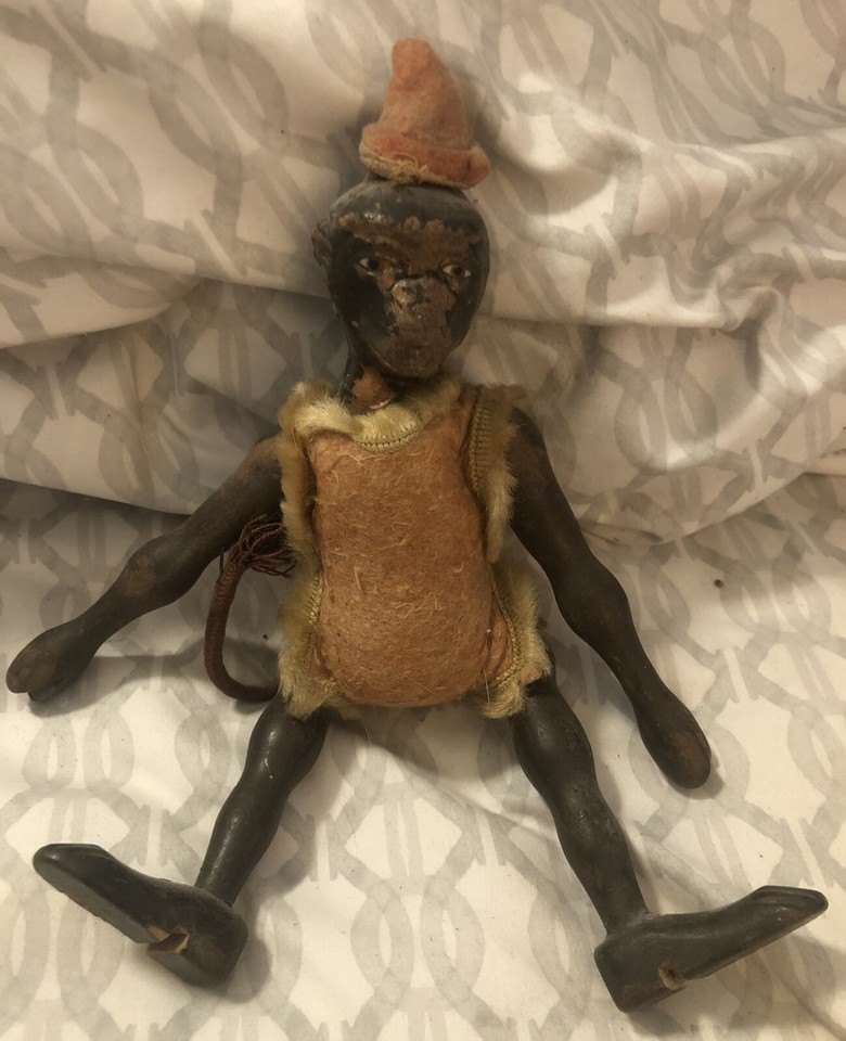 Antique Schoenhut Humpty Dumpty Circus Lot Monkey Clown Elephant ...