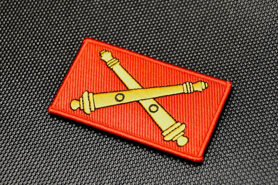 U.S. Army Artillery Branch Crossed Cannons Premium Embroidered Patch ...