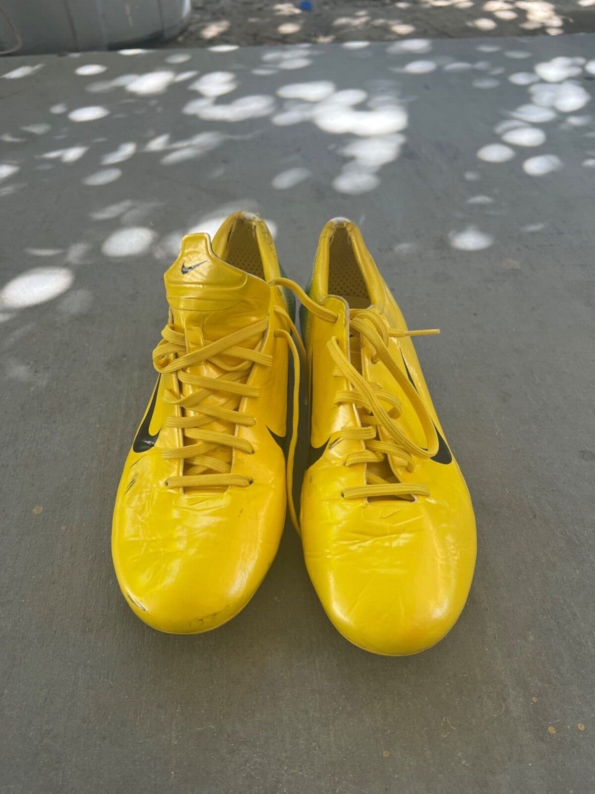 RARE Nike R9 Yellow Vapor lll FG Ronaldo US 10 | eBay