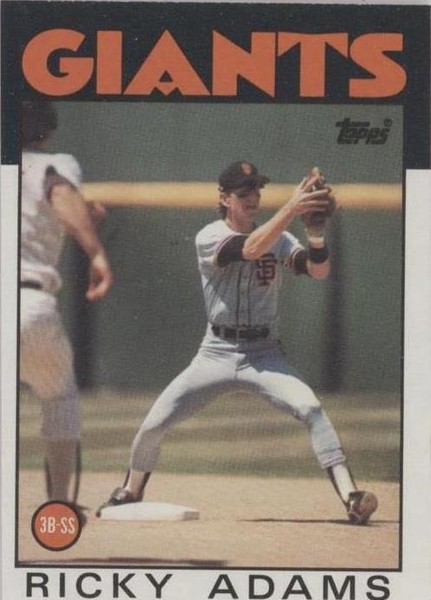 1986 Topps - #153 Ricky Adams for sale online | eBay