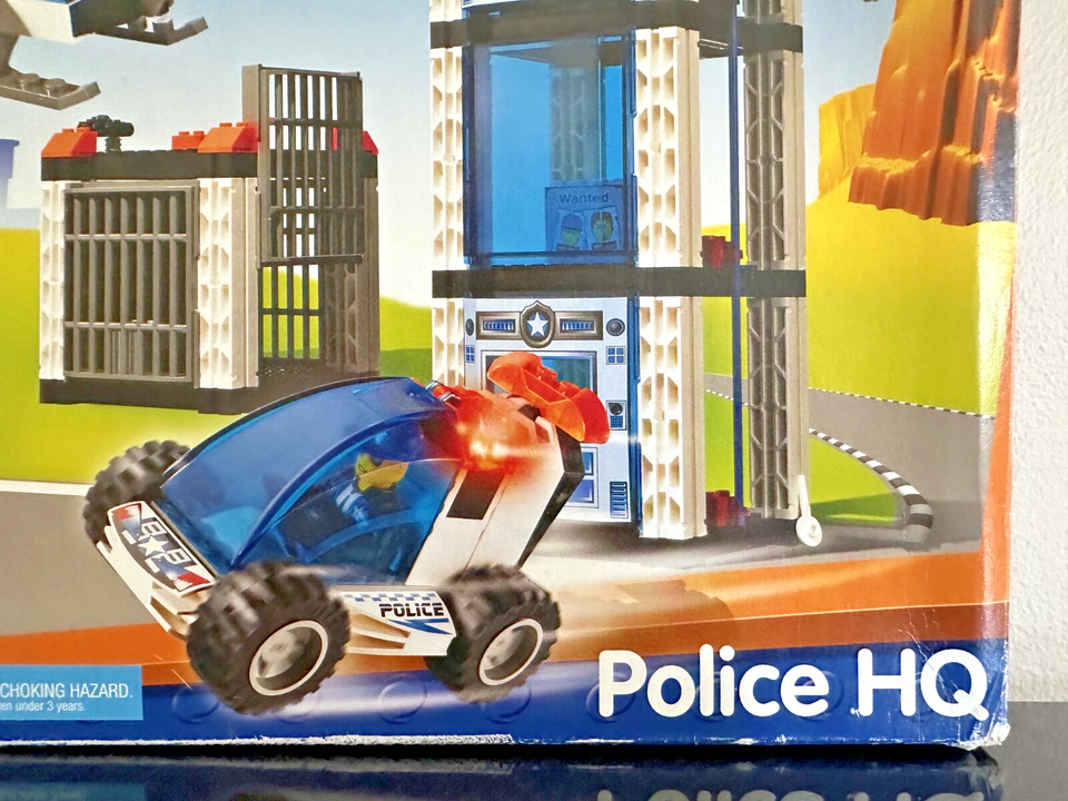 LEGO Jack Stone: Police HQ (4611) IOB w/Sealed Inner Boxes *RARE ...
