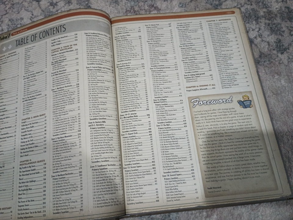 Fallout 3 Official Game Guide Collector's Edition Hard Cover Book By ...