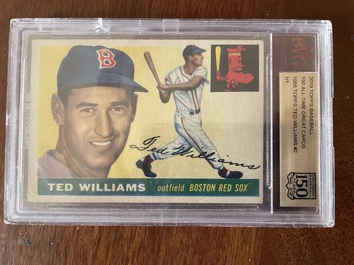 1955 Topps #2 Ted Williams EXMT 1/1! | eBay