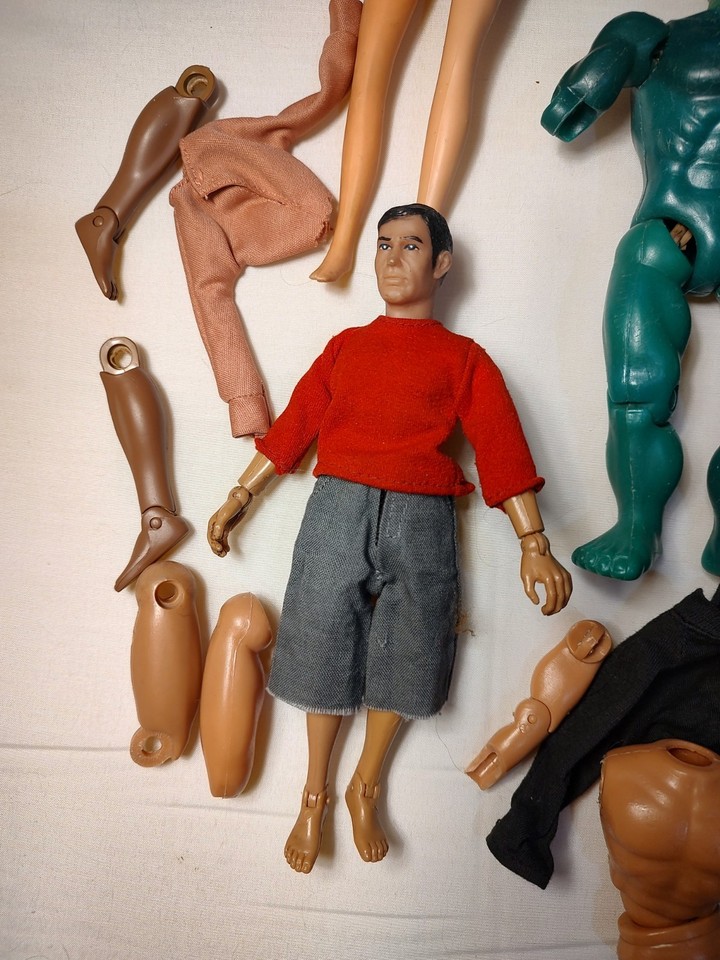 Vtg LOT Mego & other brands Figures, Body Parts & Clothing | eBay