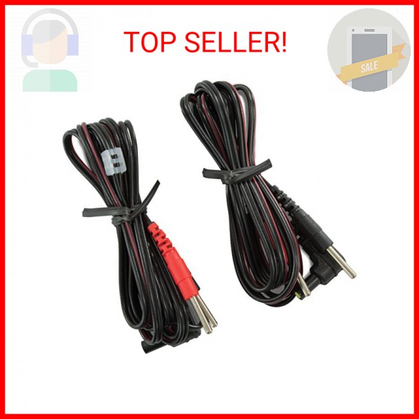 TENS 7000 Lead Wires - TENS Unit Lead Wires For Electrodes - 5 Pair, 10 ...