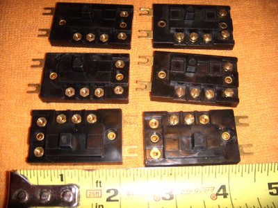 6 Tyco 590235 HO & N Scale Control Switch Black Vintage | eBay