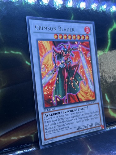 Crimson Blader CBLZ-EN093 (rare) 1st Edition NM (slot#093) | eBay