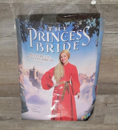 The Princess Bride Buttercup Peasant Dress Costume Size Adult Small | eBay