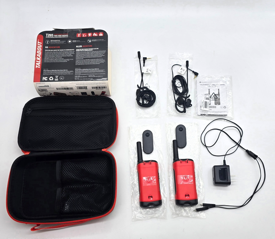 Open Box Motorola Talkabout T265 Sportsman Edition Two-Way Radio | eBay