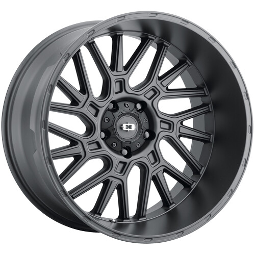 (Set of 4) Vision 404 Brawl 20x9 6x135 +12mm Satin Black Wheels Rims 20 ...
