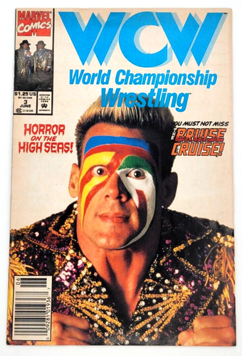 WCW WORLD CHAMPIONSHIP WRESTLING #3 (1992) / FN / MARVEL COMICS / STING ...