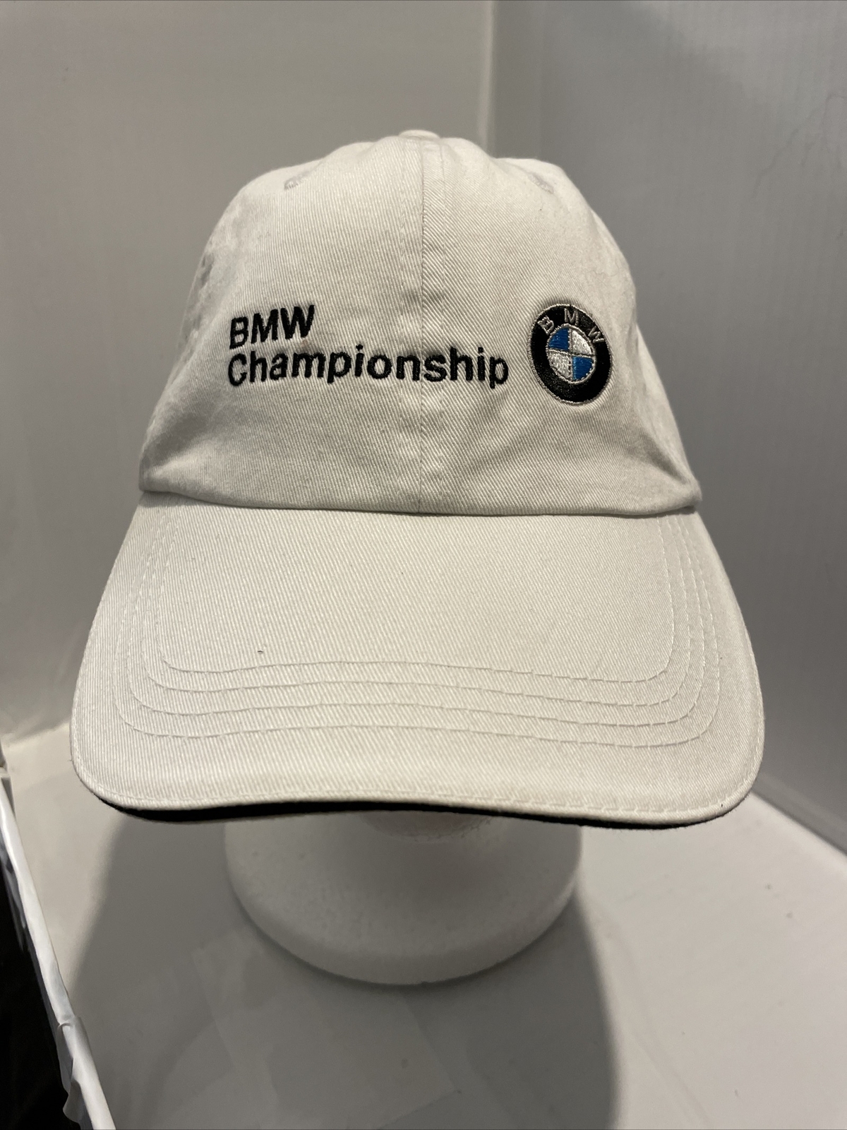 BMW Championship Racing Hat One Size Adjustable White… - Gem