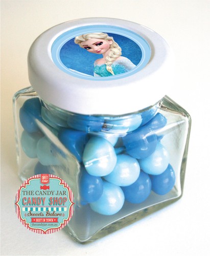 ELSA, FROZEN THEME CHOCOLATE FAVOUR CANDY JAR - INCLUDES FROZEN ELSA ...