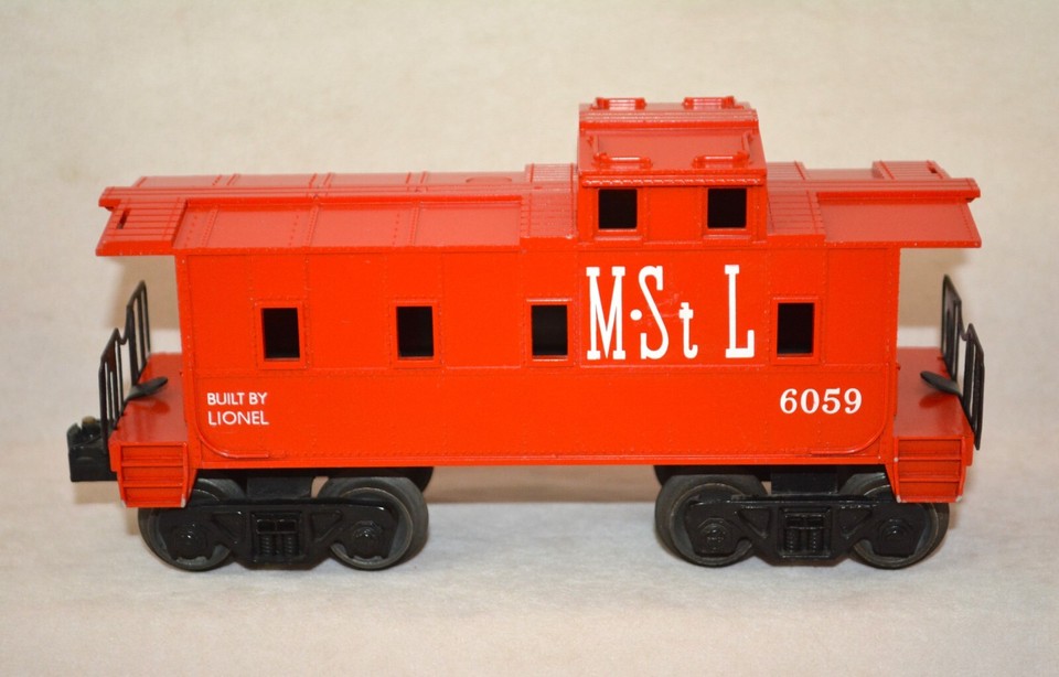 ORIGINAL LIONEL 6059 CABOOSE - SCARCE PAINTED VARIATION!! - POSTWAR ...