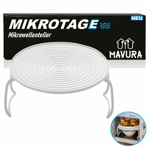 Mikrotage Microwave Tiered Stand Tray Microwave Plate White | eBay