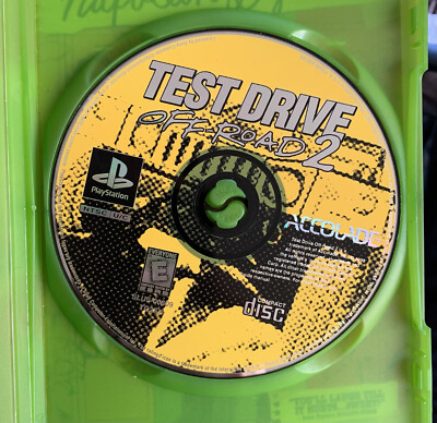 Test Drive Off-Road 2 PlayStation 1 Sony Game Original Release Ps1 ...