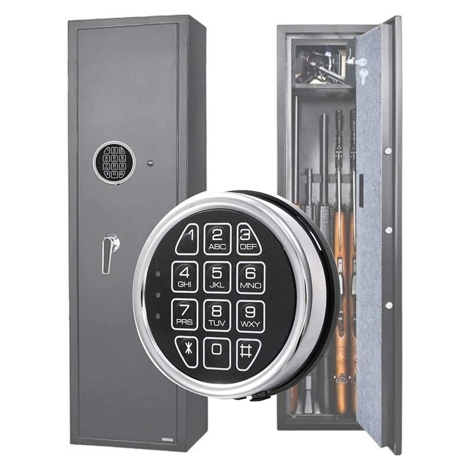 Gun Safe Lock Replacement Safe Electronic Lock with Solenoid 2 Key ...