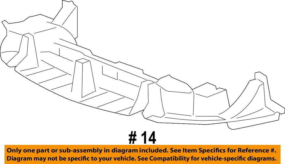 Chevrolet GM OEM 06-13 Impala Front Bumper Grille-Lower Deflector ...