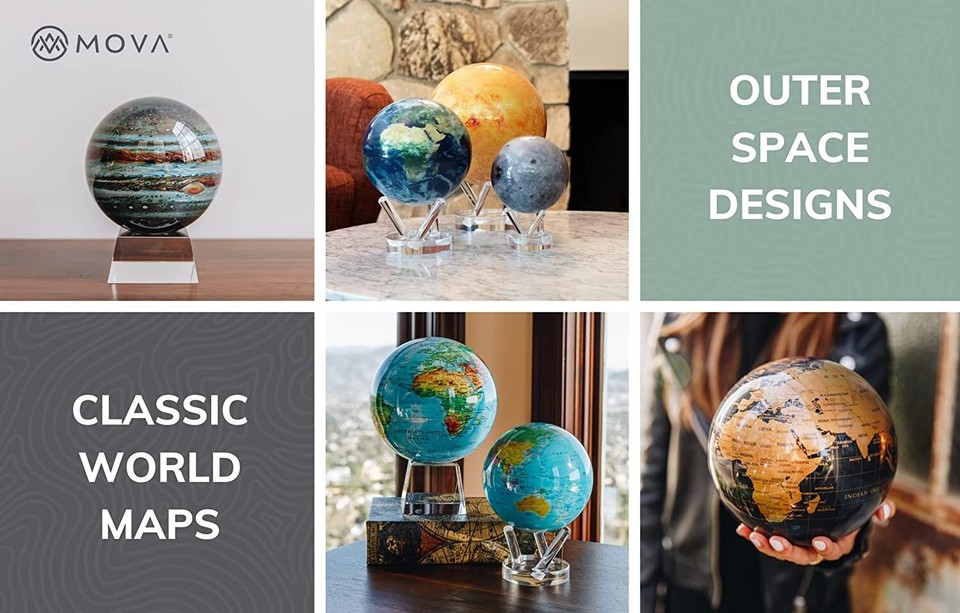 Mova mysterious globe MOVA Globe MG45STEC 11.4cm 4.5" 894220000113| eBay