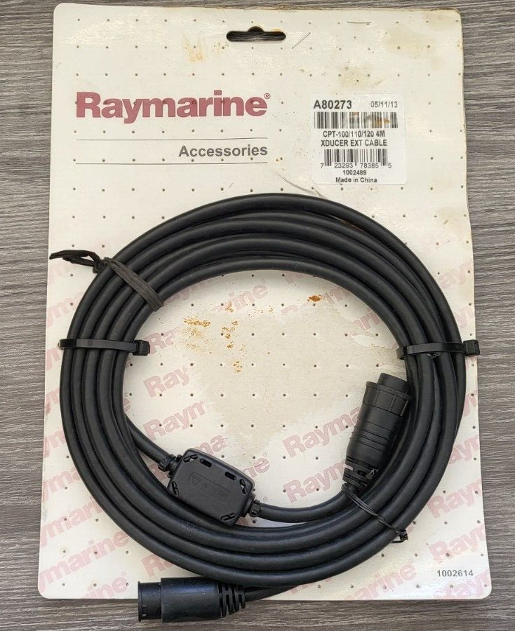 Raymarine A80273 Transducer Extension Cable 4 Meter Boating Gear for ...
