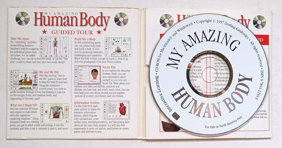 DK My Amazing Human Body (Windows 95) | eBay