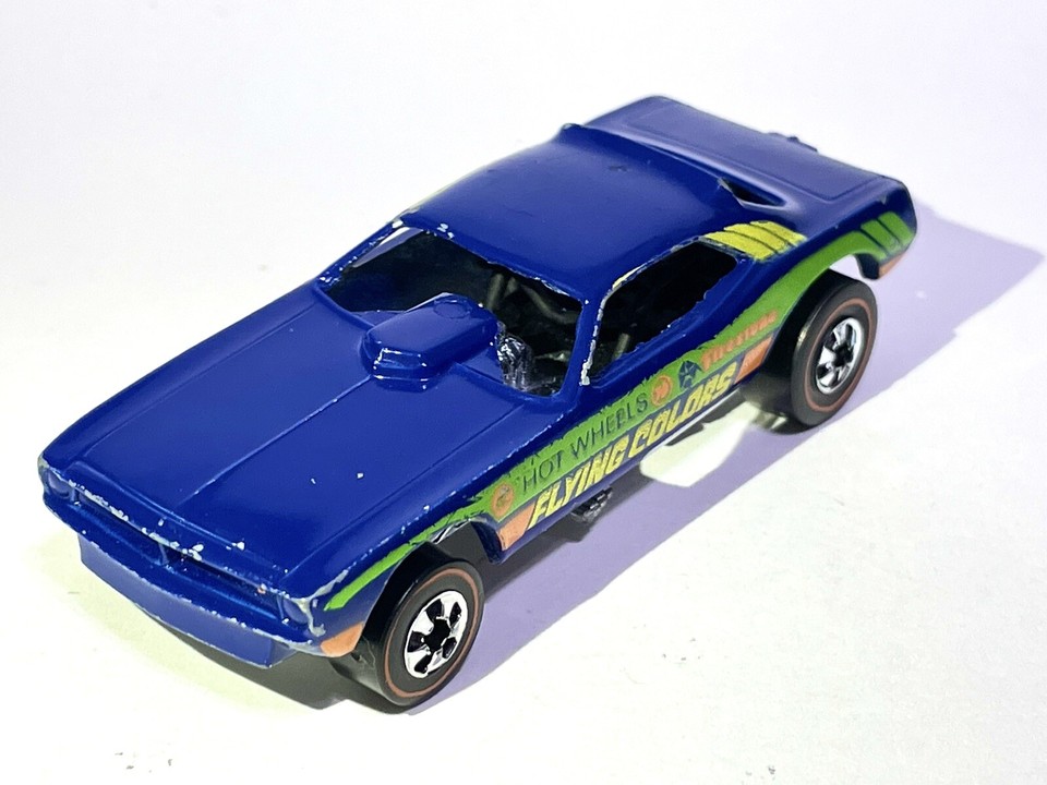 Hot Wheels Redline TOP ELIMINATOR Blue Enamel Flying Colors - Wow ...