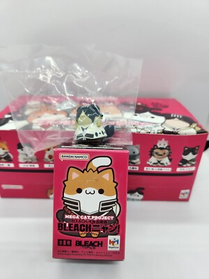 Mega Cat Bleach Thousand Year Blood War Nyan Mini Figure - Byakuya | eBay
