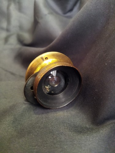 Wide angle large format camera lens Emil Busch Rathenow with flange | eBay