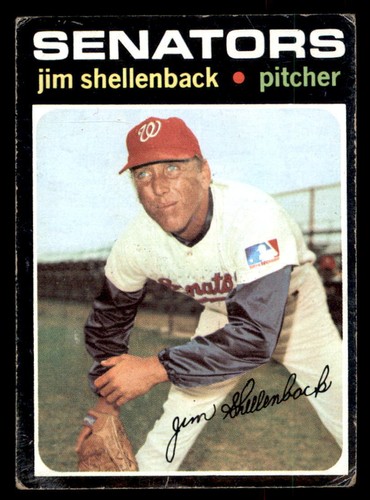 1971 Topps Baseball #351 Jim Shellenback GD (Crease) | eBay