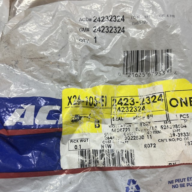 Drive Shaft Slip Yoke Seal-Auto Trans, 4L60-E, 4 Speed Trans ...