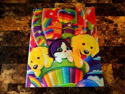 Vintage Lisa Frank Sticker Book with stickers in it, 1980's & 1990's | eBay