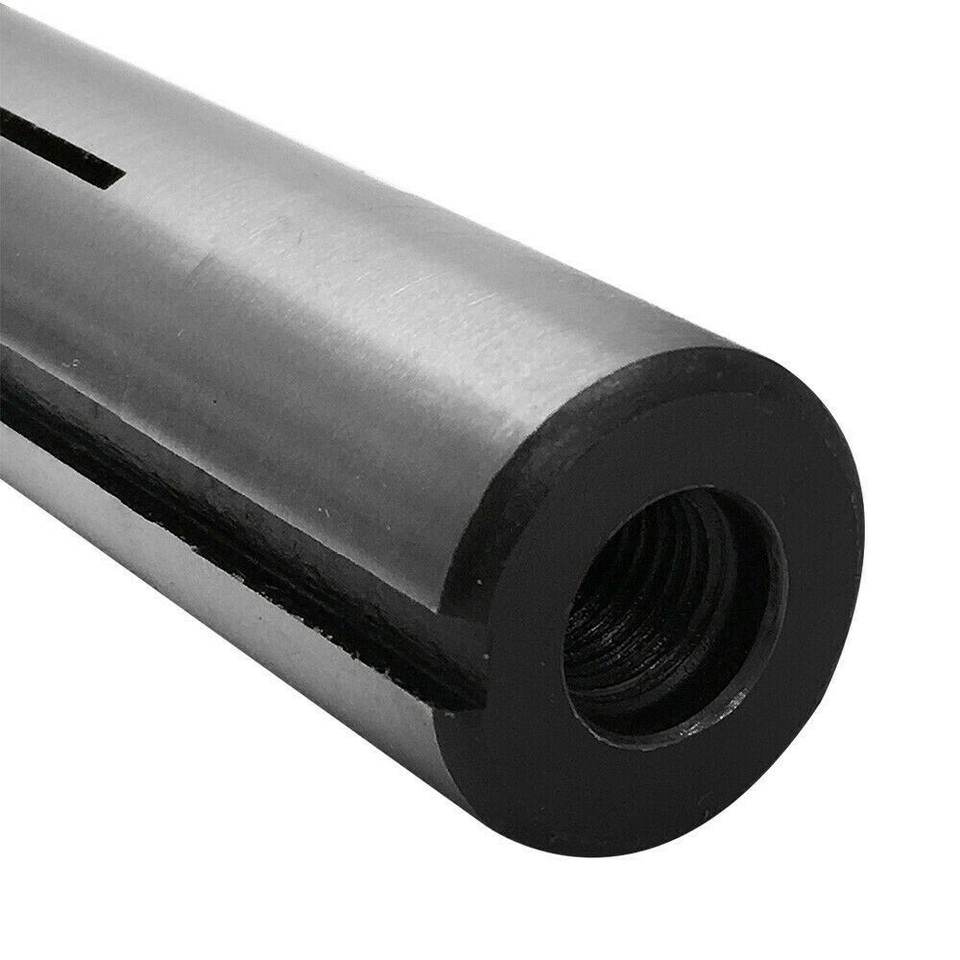 Precision 5/32" R8 Round Collet Drawbar Thread 7/16"- 20 Hardened And ...