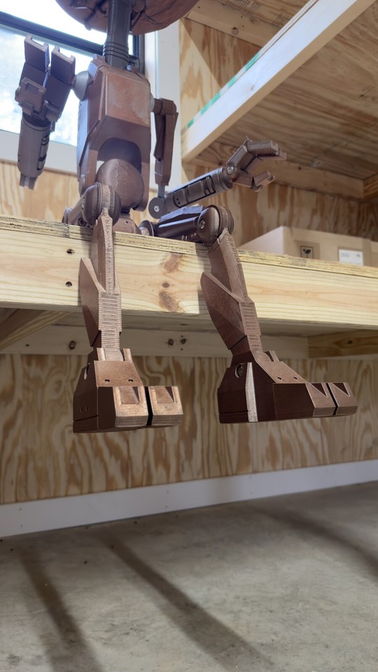 Life Size Star Wars Pit Droid Poseable Action Figure 3D Printed Kit | eBay