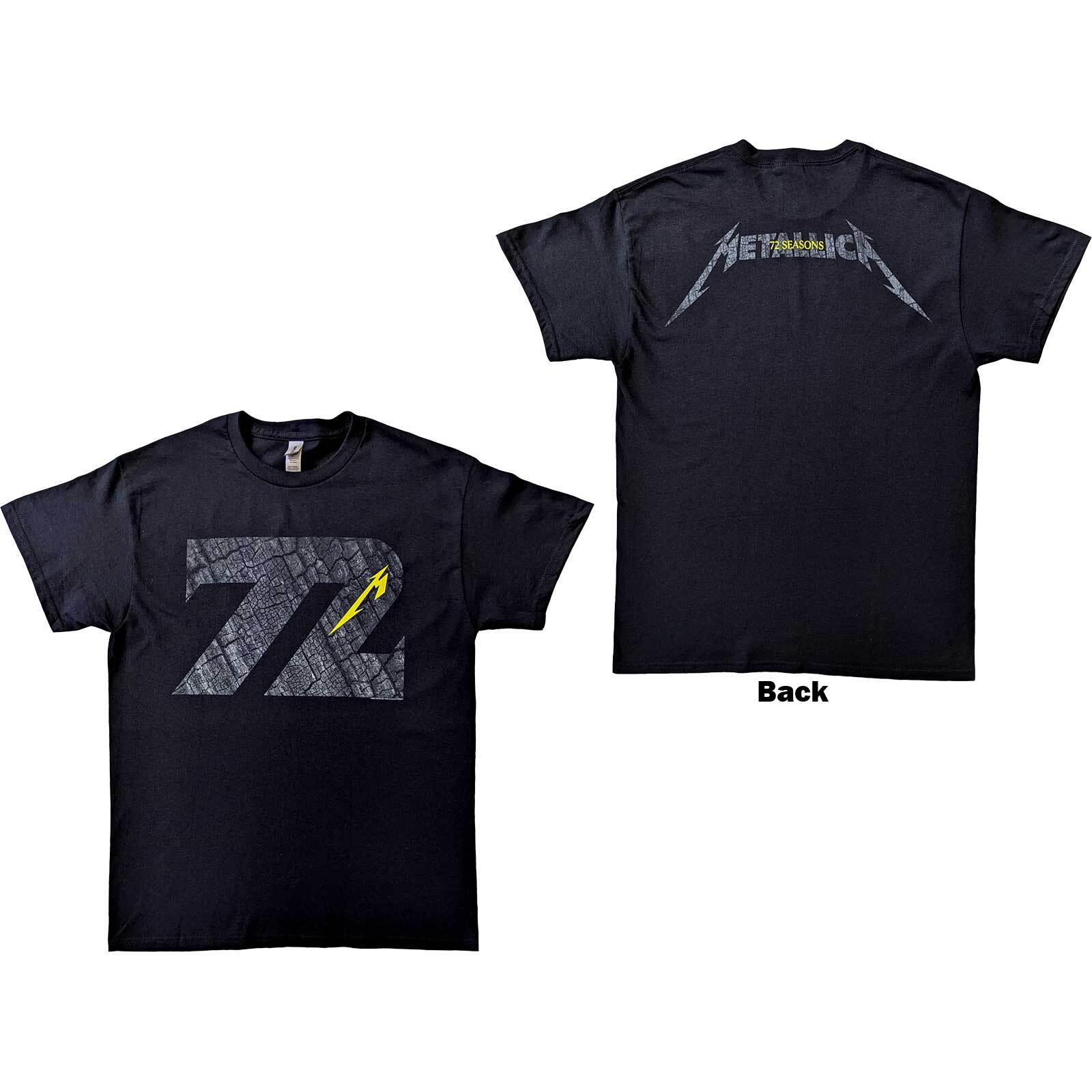 Metallica 72 Seasons Charred Logo Official Tee T-Shirt Mens Unisex | eBay