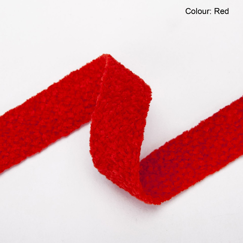 Neotrim Pure Chenille Yarn Ribbon Trimming,Texture Velour Handle ...