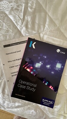CIMA Operational Case Study - Study Text by Kaplan | eBay UK