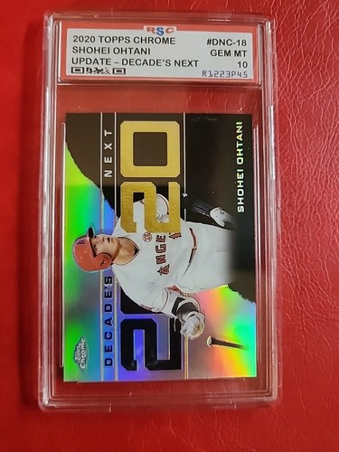 2020 Topps Chrome Update Series -Target Decade's Next -Shohei Ohtani ...