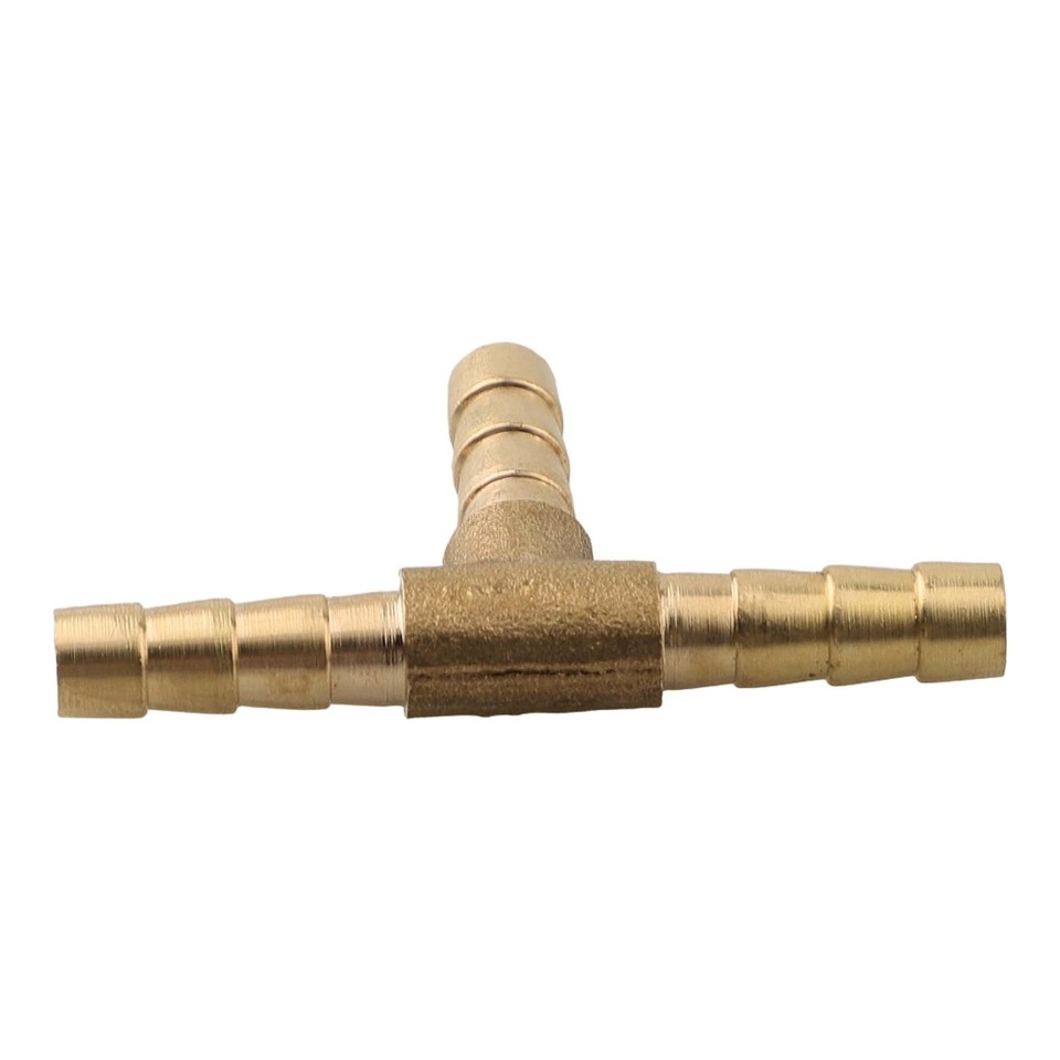 3 Way Tubing Fitting Fluid Maintenance High-quality Brass Optimal Size ...