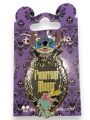 Disney Pin Stitch Phantom Manor Disneyland Paris | eBay